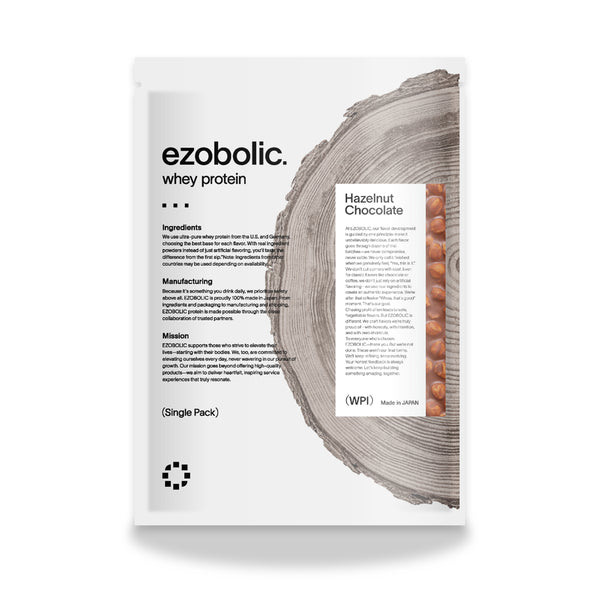 EZOBOLICプロテイン WPI100% ヘーゼルナッツ
